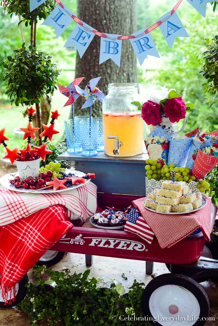 How to Host an Easy & Beautiful Patriotic Party
