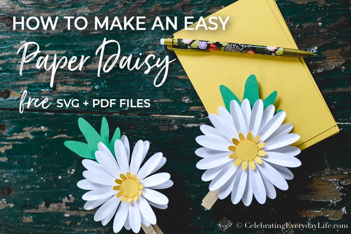 How to Make an Easy Paper Daisy